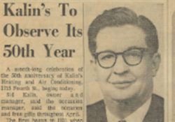 Company Background | Our History | Kalins Indoor Comfort